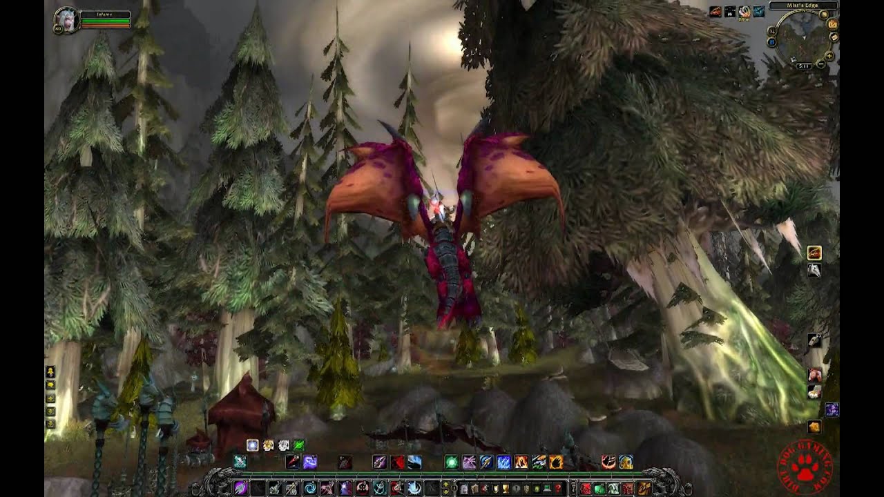 Aerial Tour Of Darnassus And Darkshore Youtube 4808