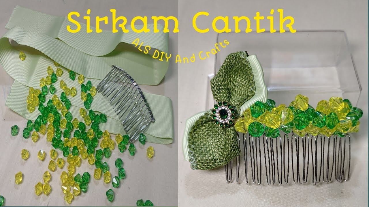 Tutorial Sirkam Rambut - DIY, Craft, and Tutorial - YouTube