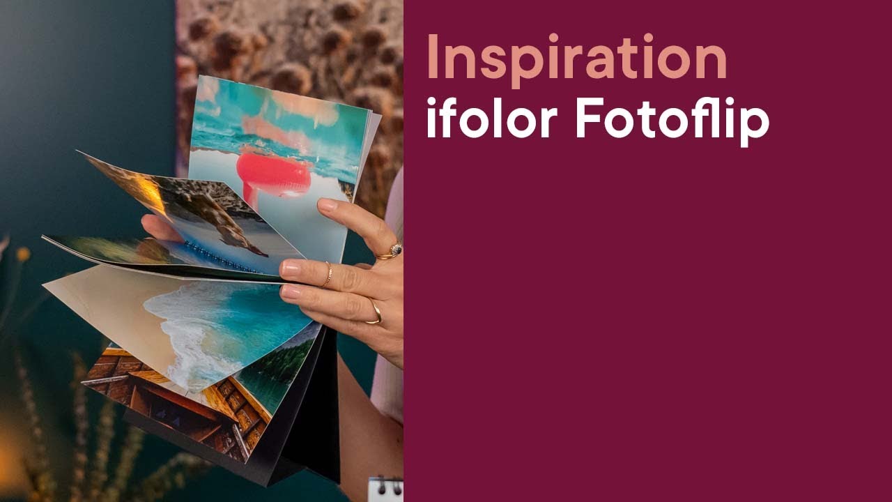 ifolor Inspiration | Fotoflip – die Diashow zum Aufstellen - YouTube