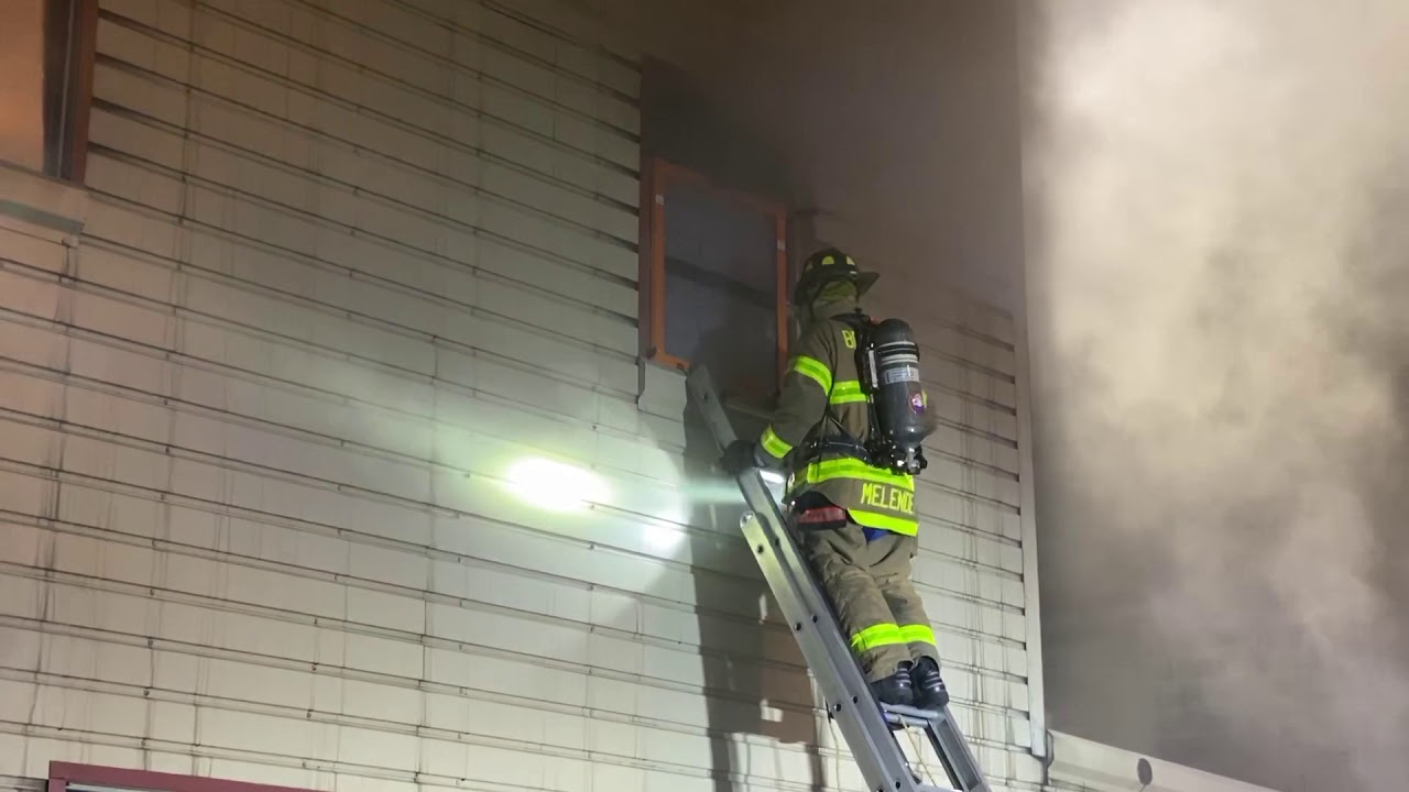 Brewster Fire Department Live Fire VES - YouTube