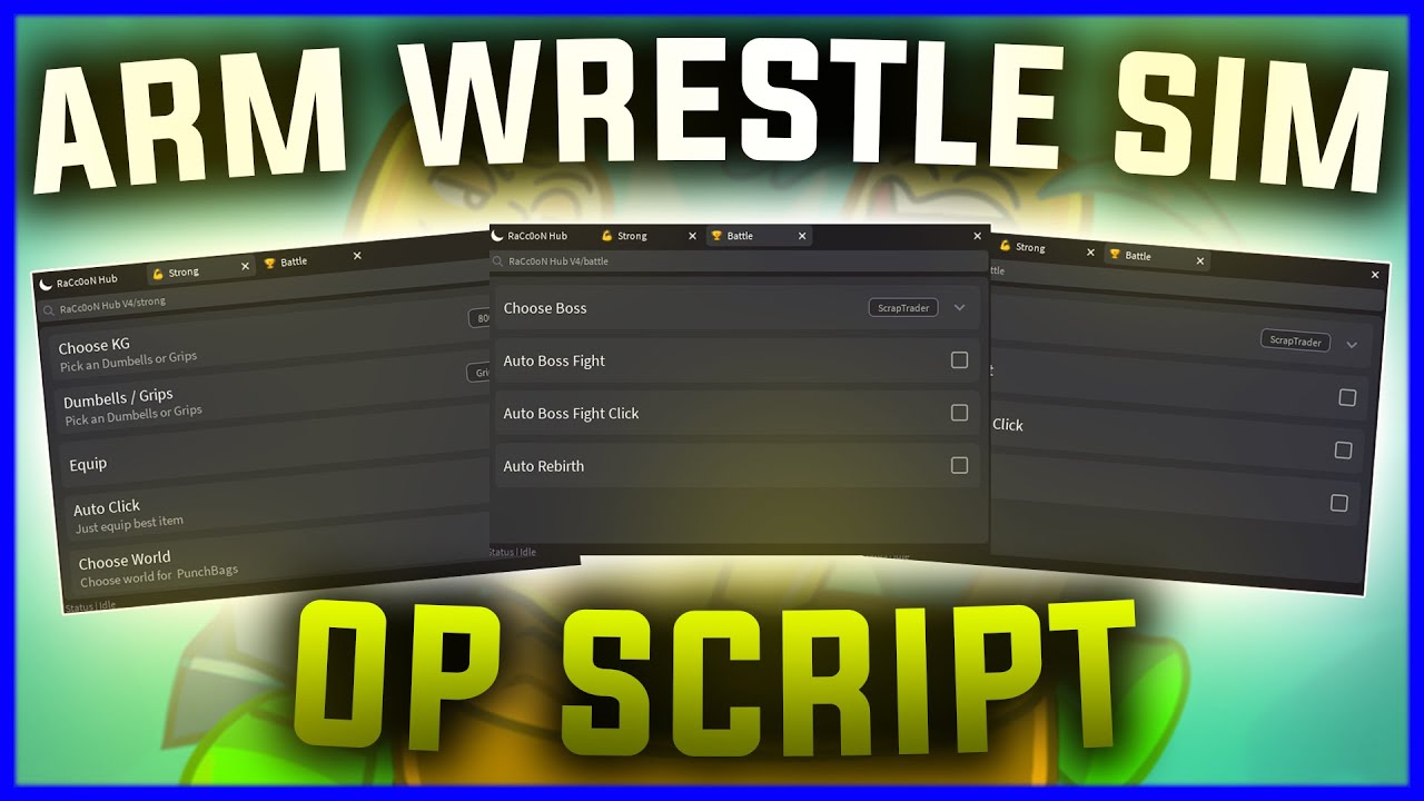 [NEW] ARM WRESTLE SIM SCRIPT | AUTOFARM, AUTOEVENT, AUTOHATCH ...