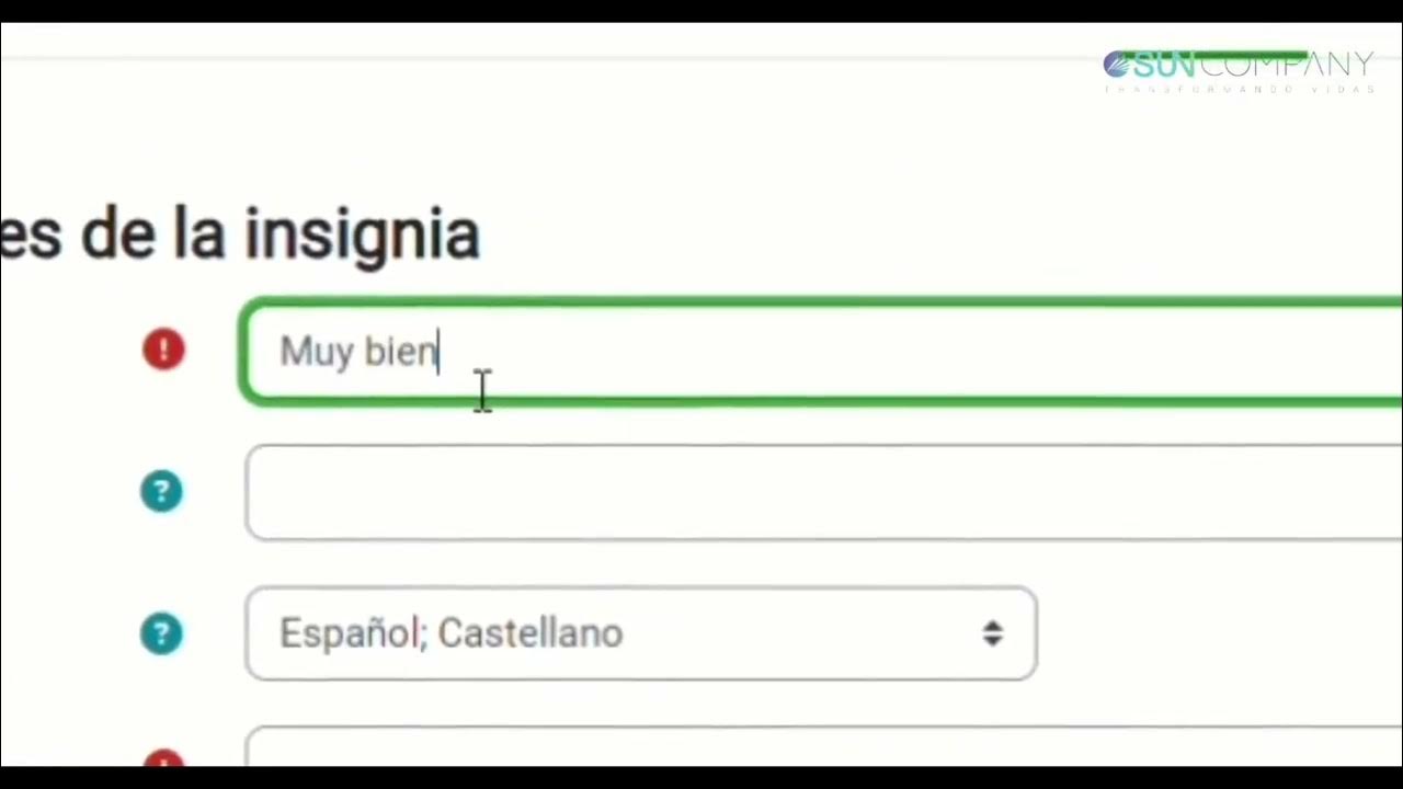 15 Creación de Insignias en Moodle C3 Nueva Interfaz - YouTube