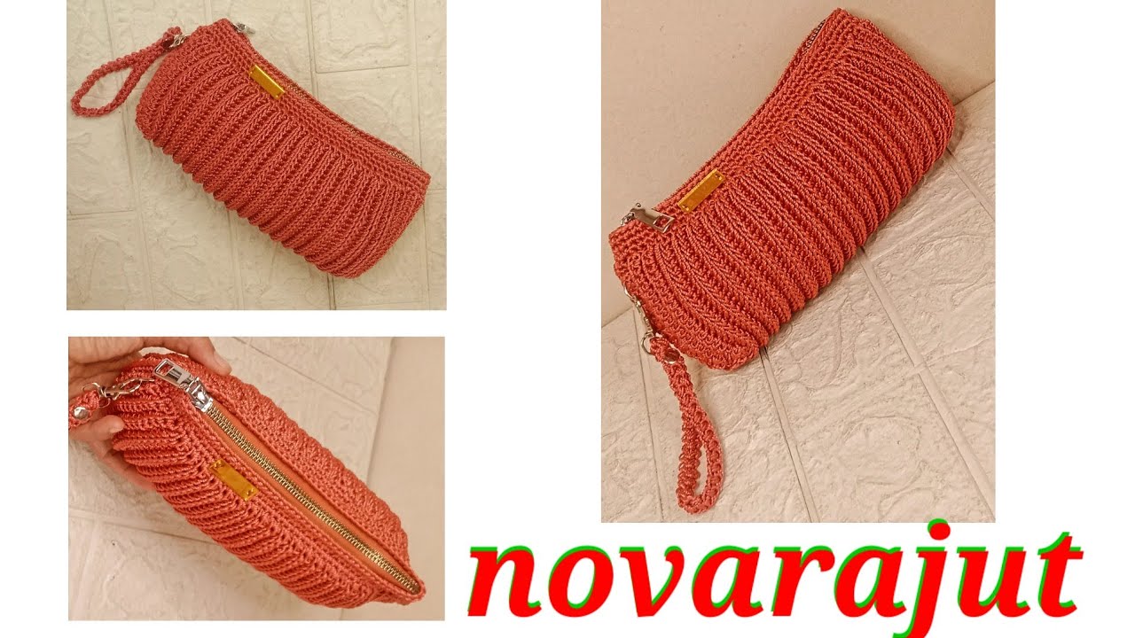 membuat pouch/dompet cantik model modern terbaru - YouTube