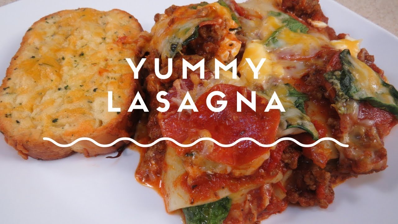 Yummy Lasagna - YouTube