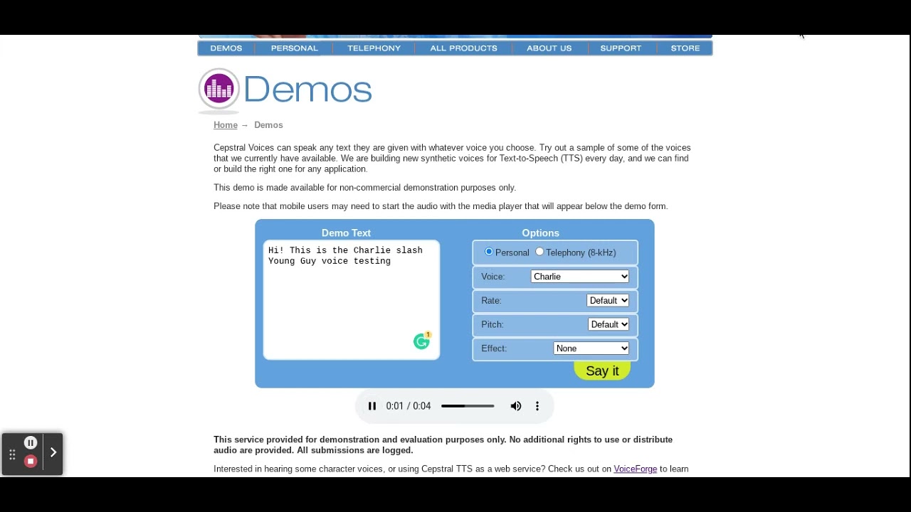 Charlie/Young Guy voice in GoAnimate/Vyond - YouTube