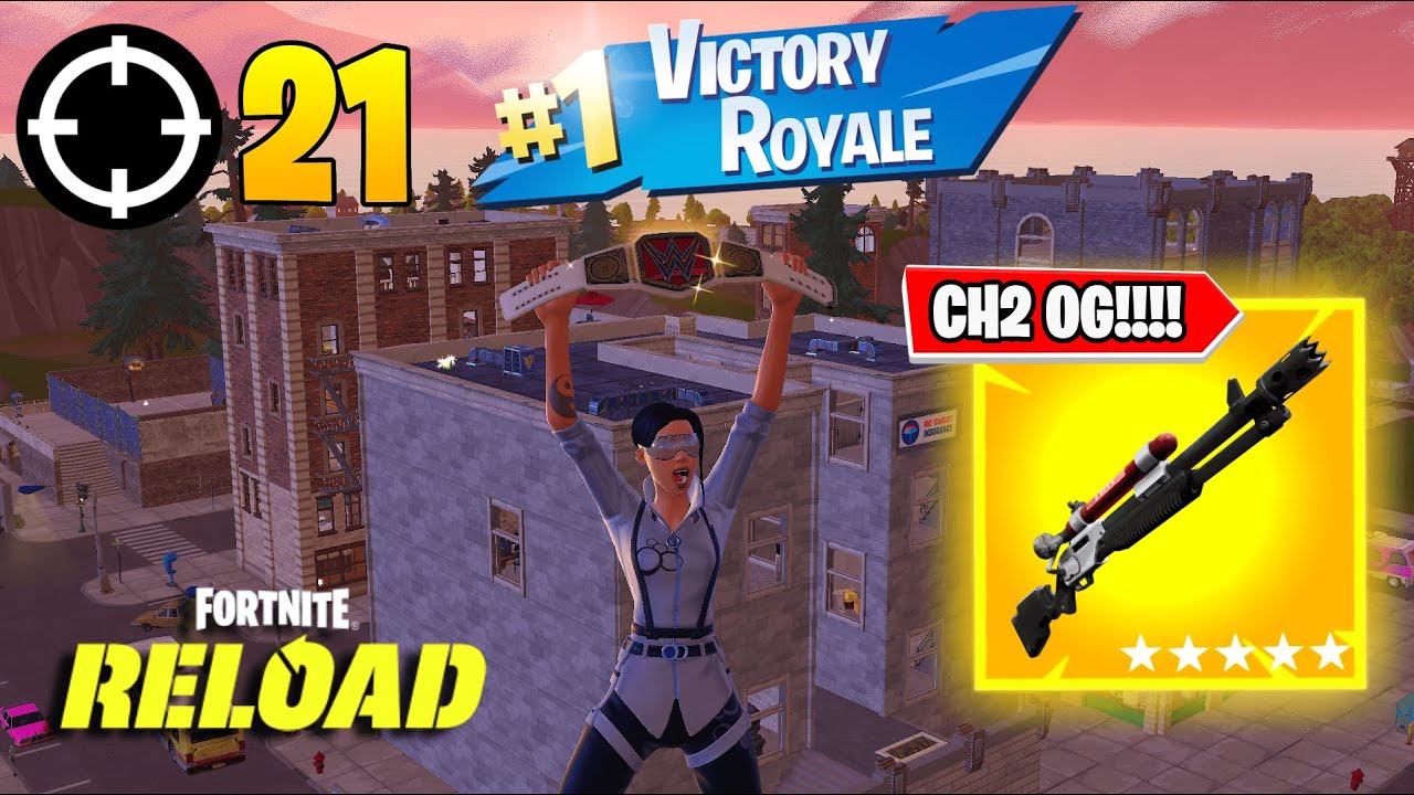 OG Fortnite Reload | * MYTHIC Kits Shotgun * | High Kill Gameplay ...