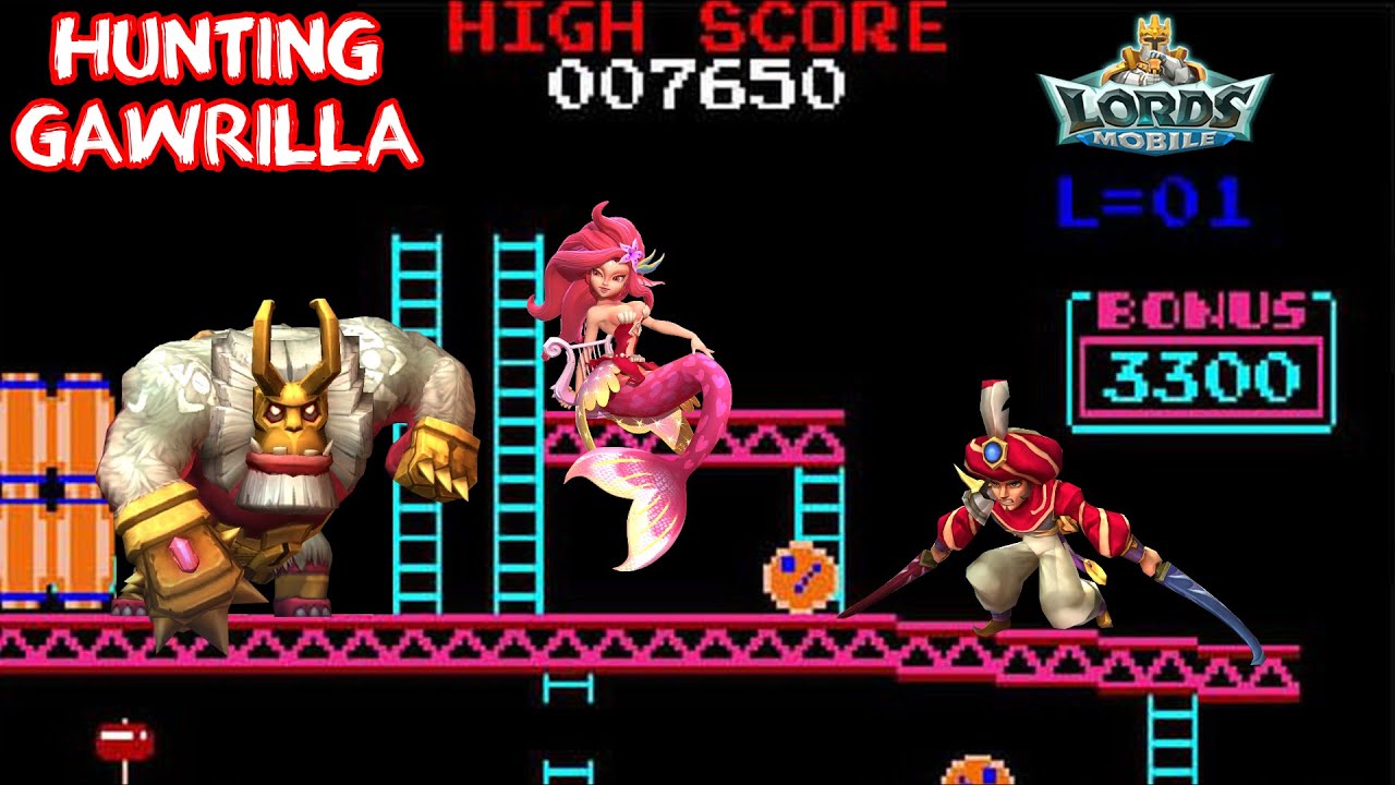 Hunting Gawrilla and Labyrinth! - Lords Mobile - YouTube