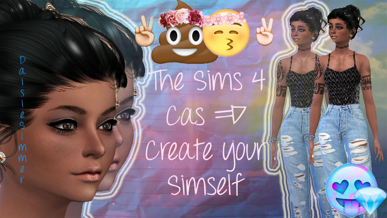 The Sims 4 CAS ~ SimSelf - YouTube