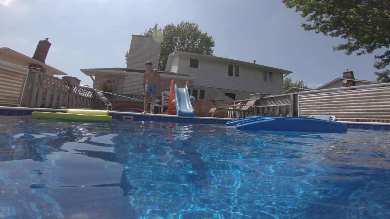 GoPro Hero 7 pool test 2 - YouTube