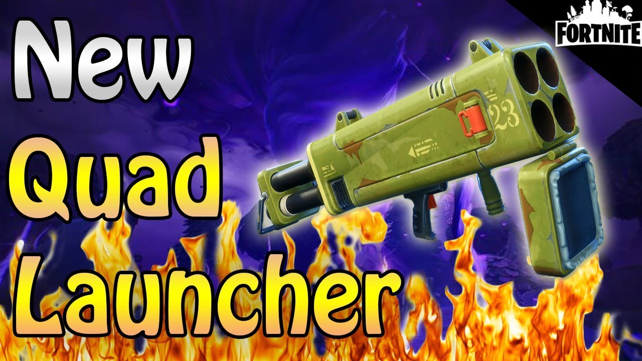FORTNITE - New Quad Launcher Perks And Gameplay (Event Store Items ...