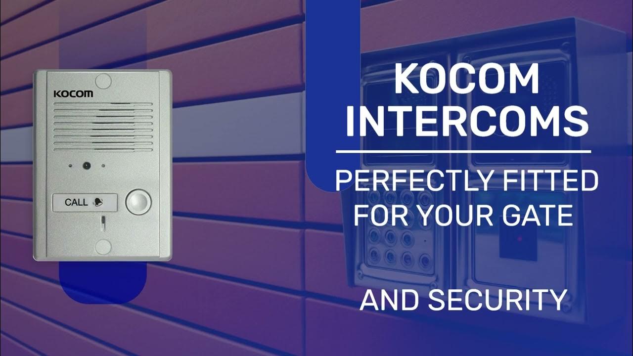 Kocom Intercoms - YouTube