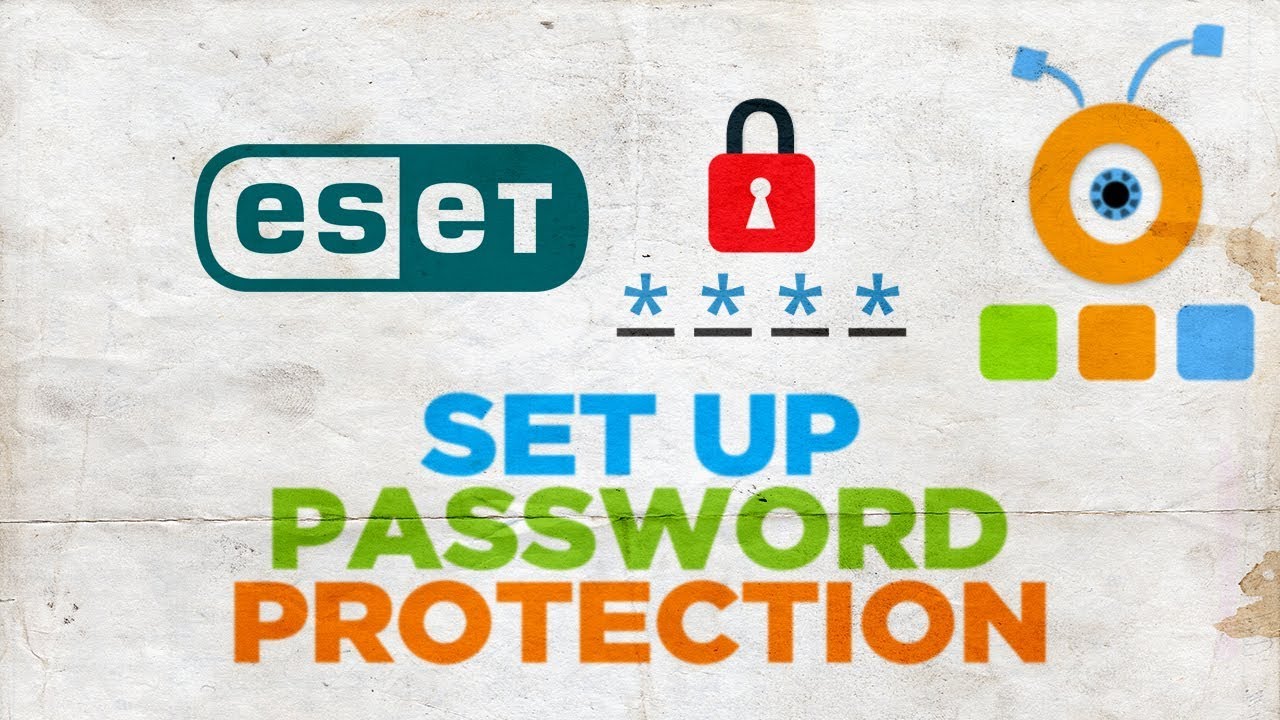 How to Set Up Password Protection for ESET NOD32 - YouTube