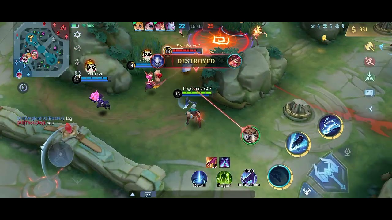 #mobile legend julian core💪💪💪 joy at zilong nyo pagod na ahahaha - YouTube