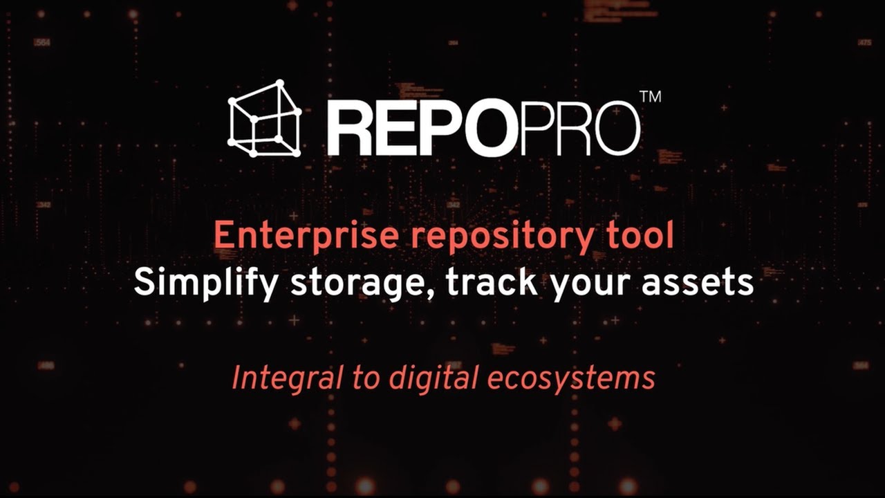 RepoPro - An enterprise repository tool to simplify storage and track ...