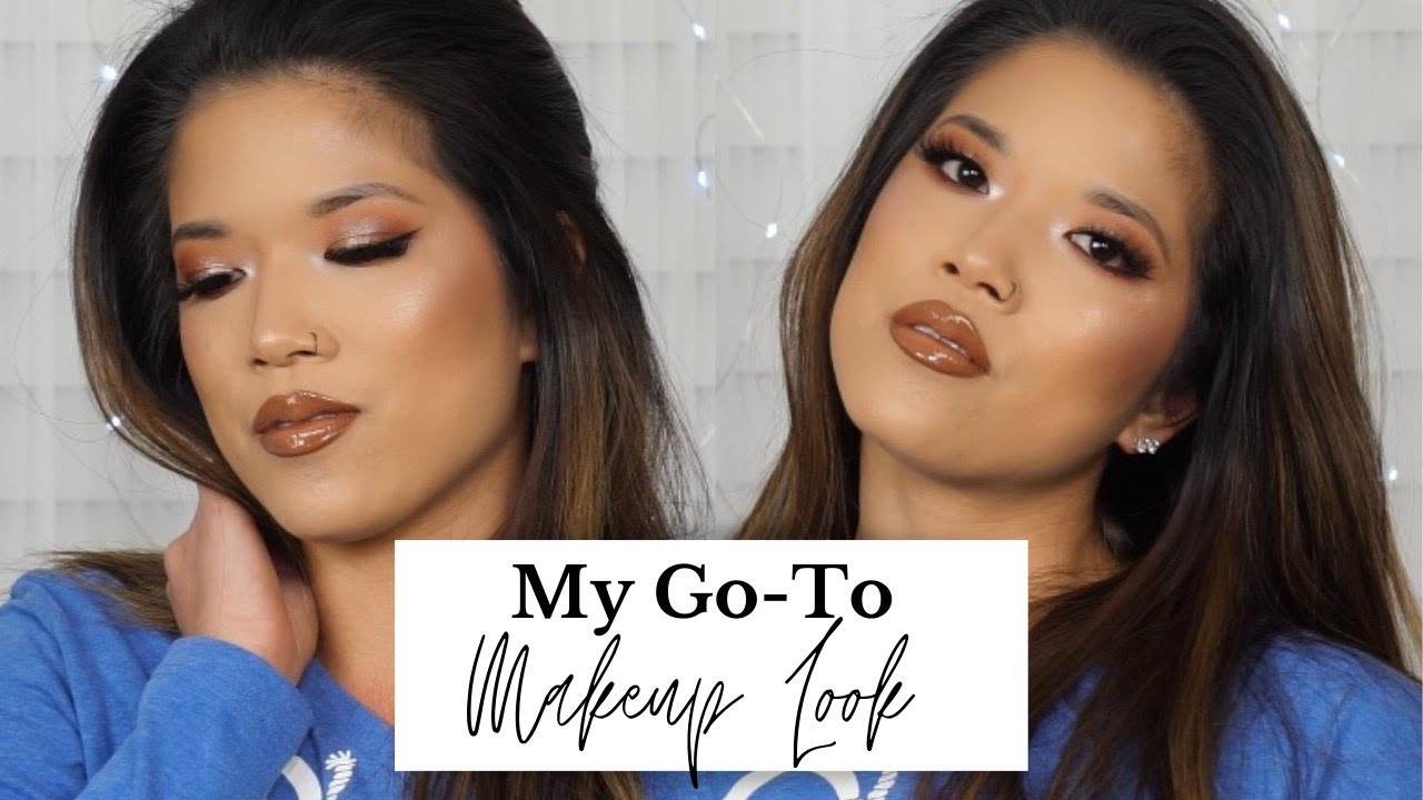 SIGNATURE MAKEUP LOOK: My favorite go-to makeup look - YouTube