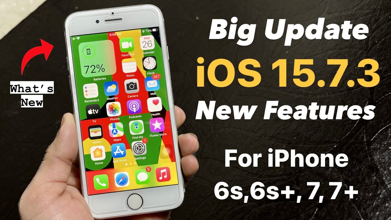 iOS 15.7.3 New Biggest Update - What's New || iOS 15.7.3 New Features ...
