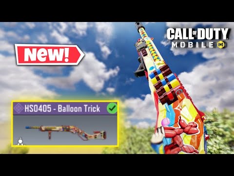 20K Credits HS0405 Balloon Trick Gameplay in COD Mobile Season 10 2023 ...
