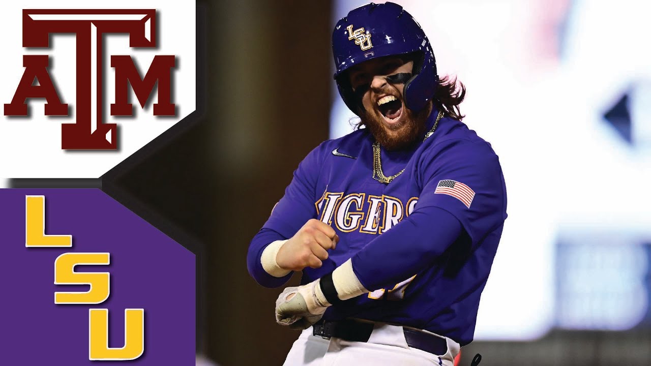 #1 LSU vs #15 Texas A&M Baseball Highlights | College Baseball ...