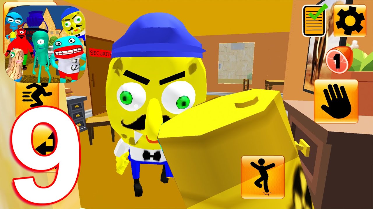 Plankton's Gang Sponge Escape Gameplay Walkthrough Part 9 Level 1 (IOS ...