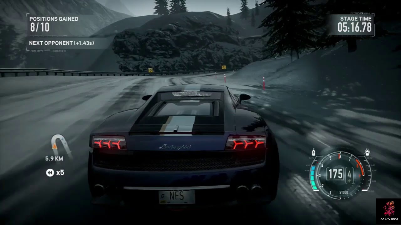 Need for speed ultimate racing on snowy roads-need for speed the run ...