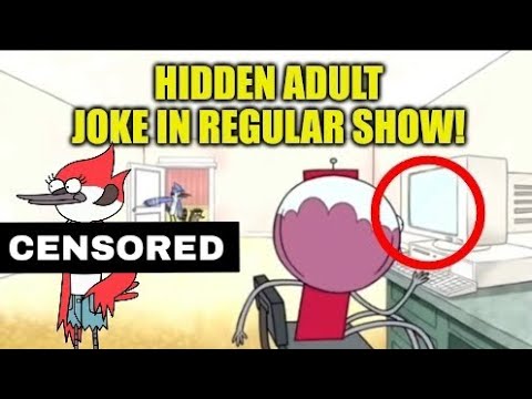 Hidden Adult Joke In Regular Show! 🫣 - YouTube