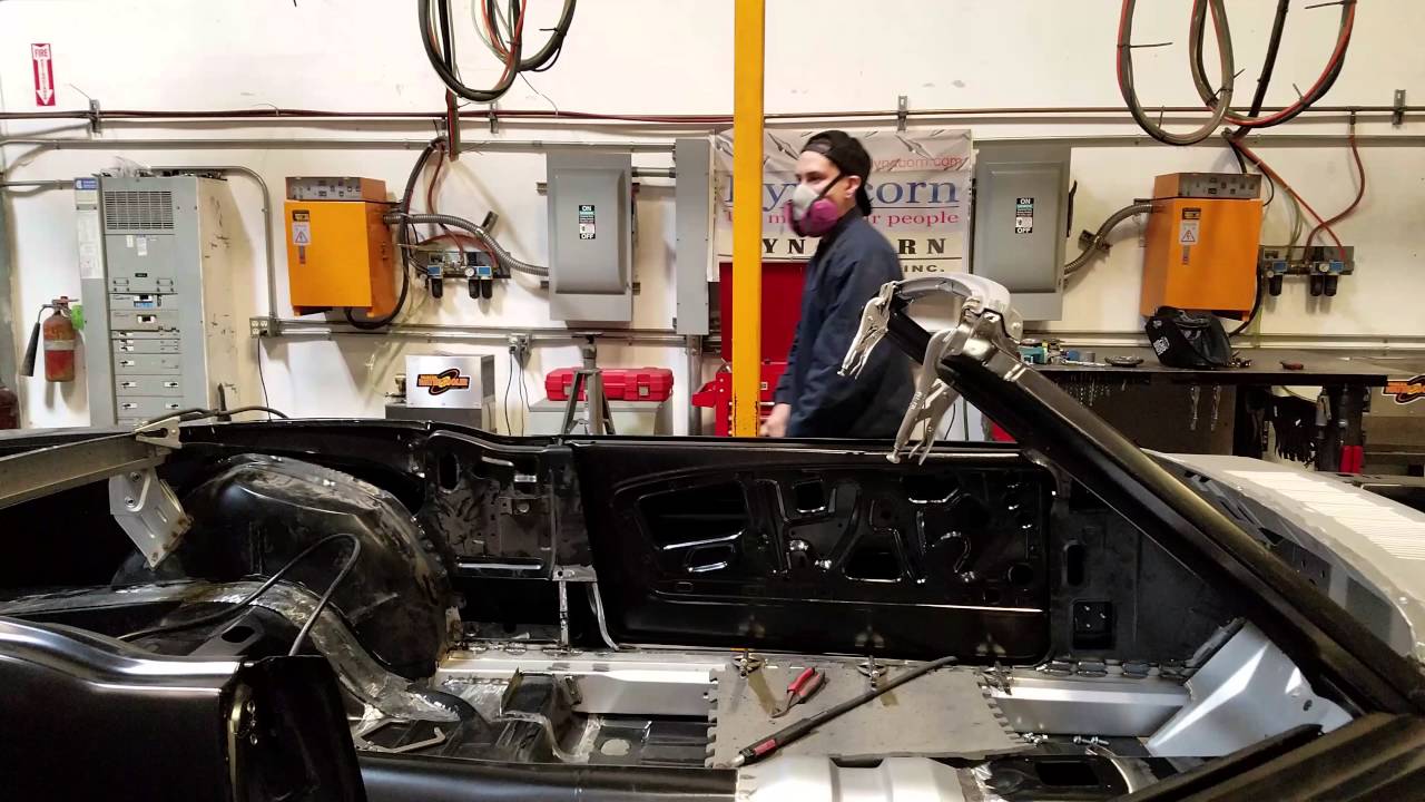 Classicbodies 1965 Mustang Convertible Body Shell - YouTube