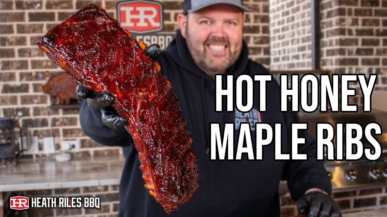 Hot Honey Maple St. Louis Style Ribs | Heath Riles BBQ - YouTube