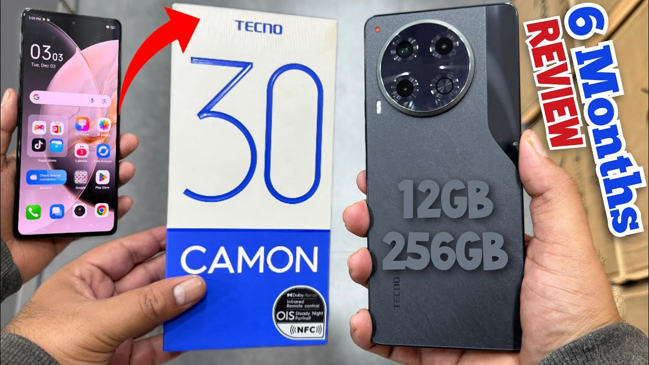 Tecno Camon 30 Review After 6 Months | Tecno Camon 30 12GB/256GB ...