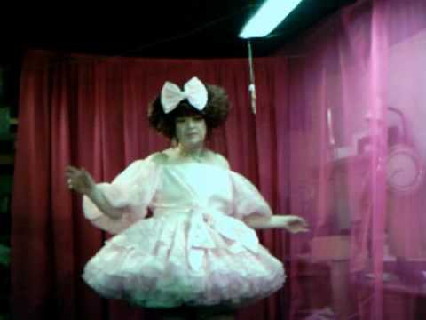 Sissy in Dolly Dress and Petticoat