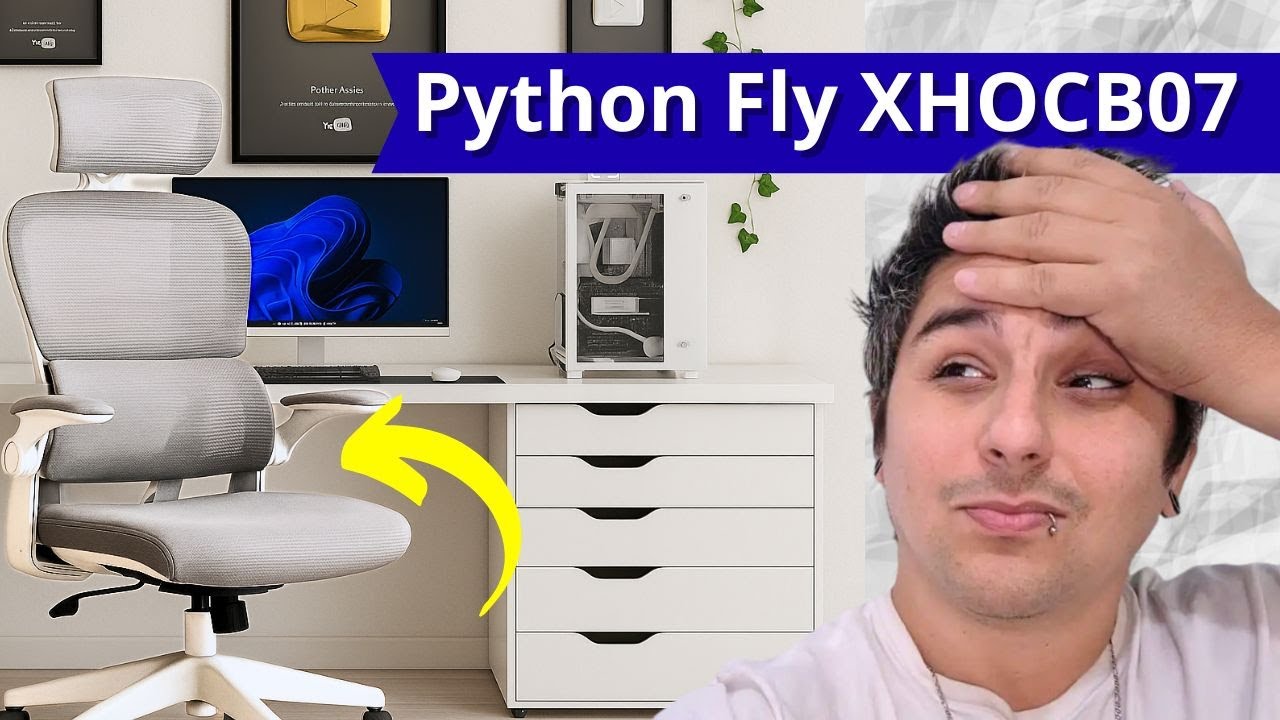 Cadeira de escritório Python Fly XHOCB07 - Compre para REVENDER! - YouTube