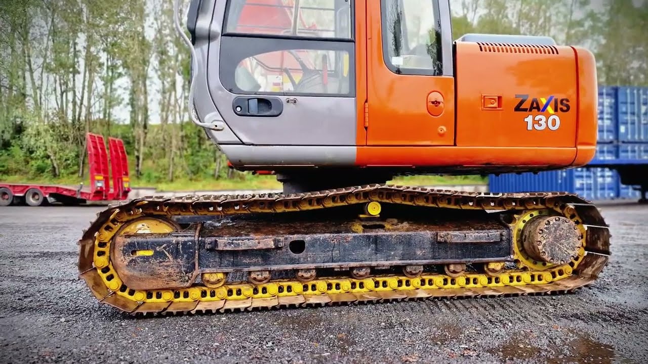 HITACHI ZX130 1 - YouTube