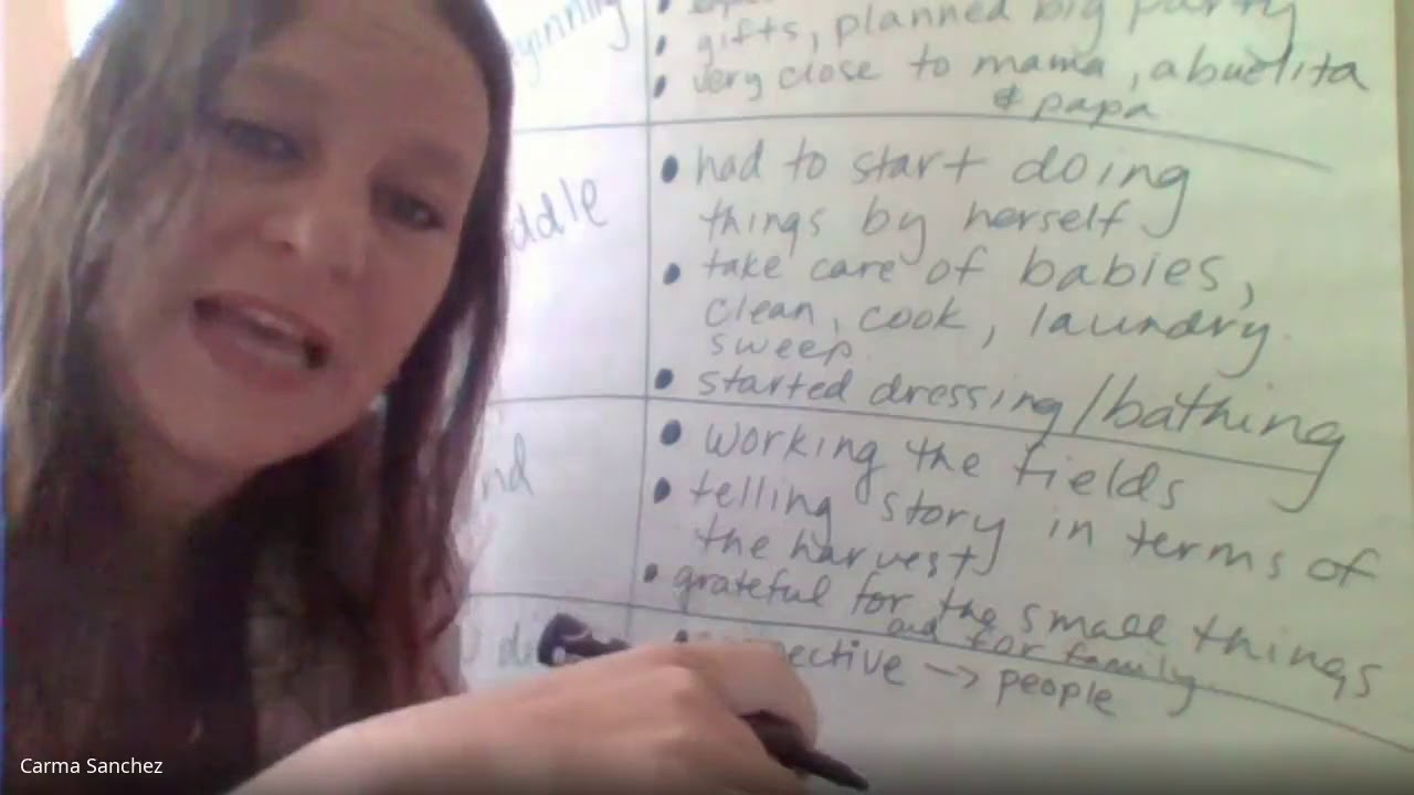 Identify Themes - Esperanza Rising Graphic Organizer from LIVE CLASS ...