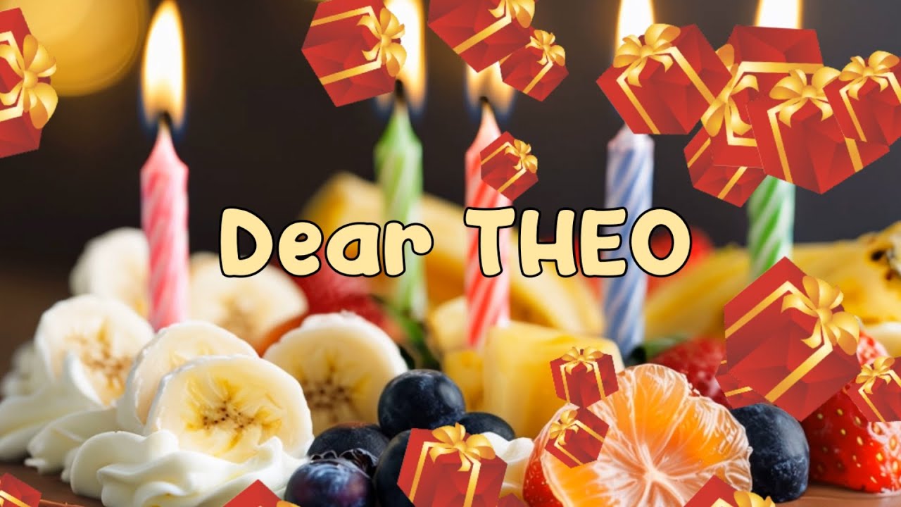 Happy Birthday THEO Music ⭐ Happy Birthday Song for Theo 🎈 Personal ...