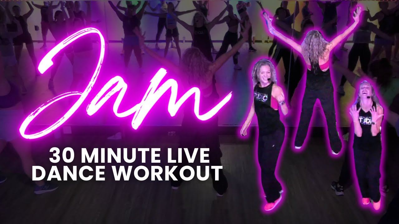 30 Minute Dance Workout | JAM Dance Fitness Livestream Sample - YouTube