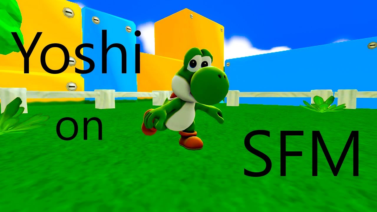 Yoshi standing on one foot animation - YouTube