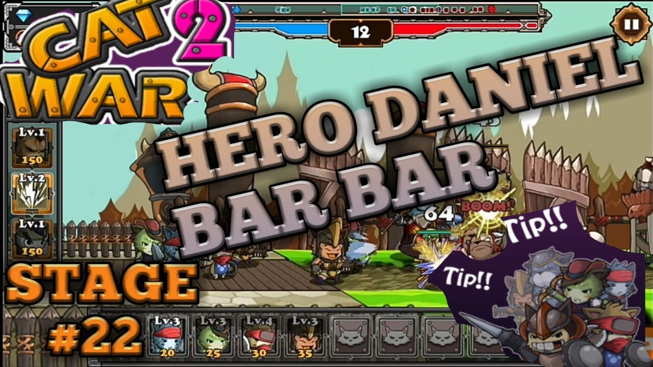Cat War 2 Battle ATTACK Stage #22 - YouTube