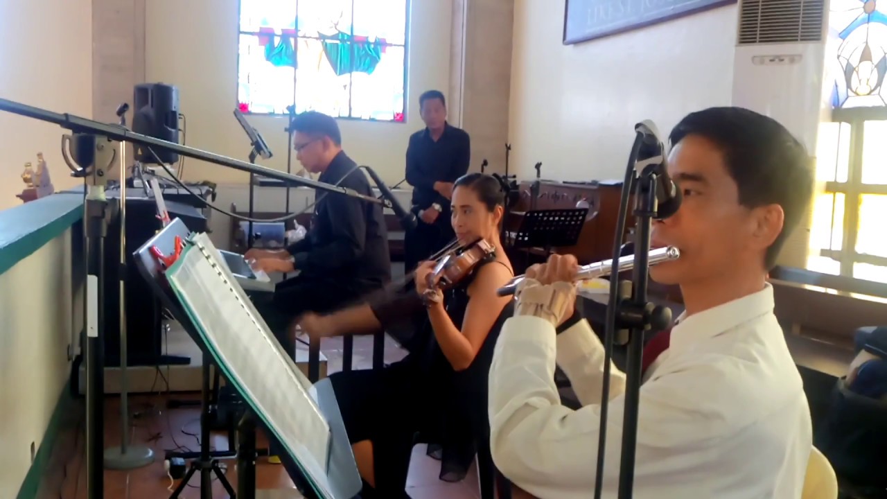 WEDDING MUSICIANS MANILA PHILIPPINES "Anima Christi" STRING QUARTET ...