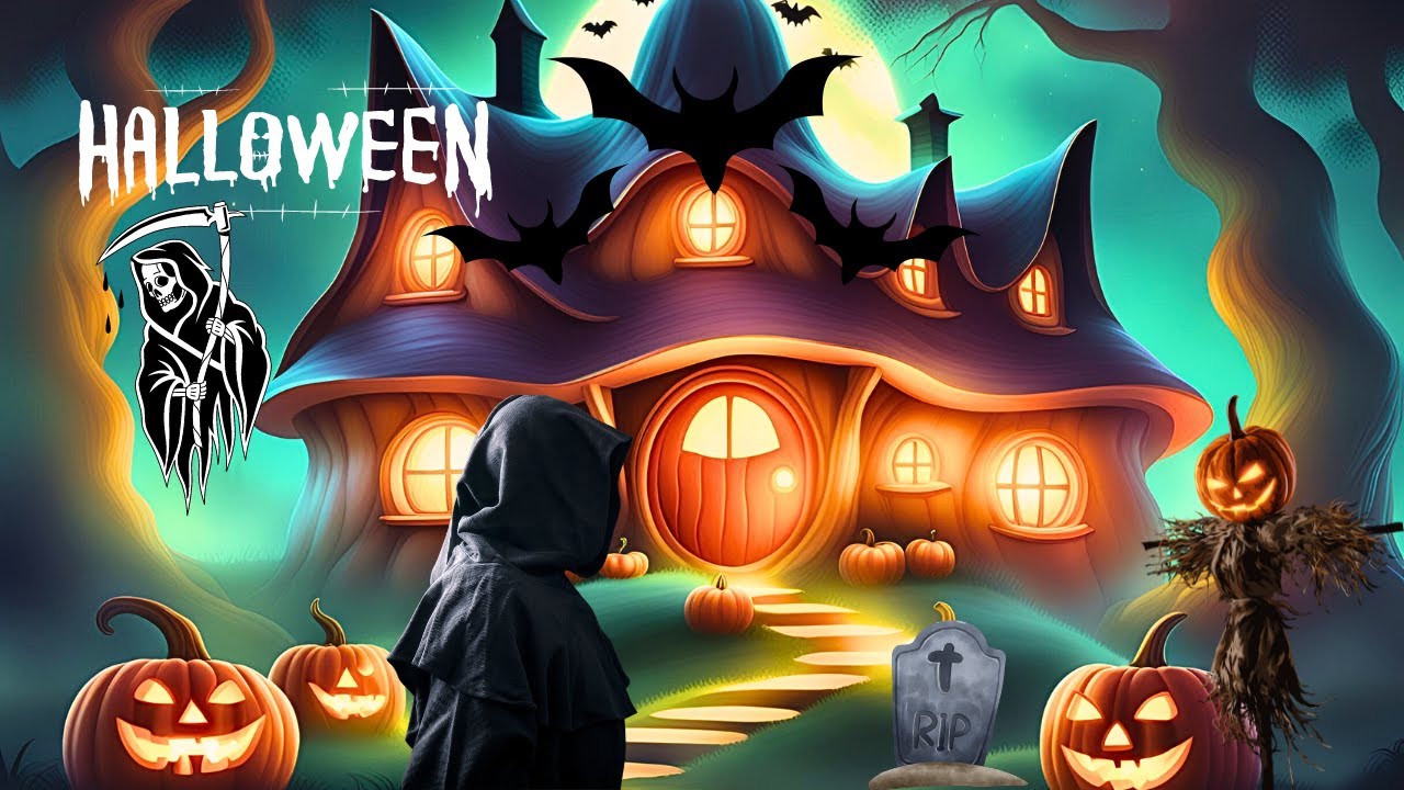 Autumn Haunted House Halloween Ambience Relaxing Spooky Halloween ...