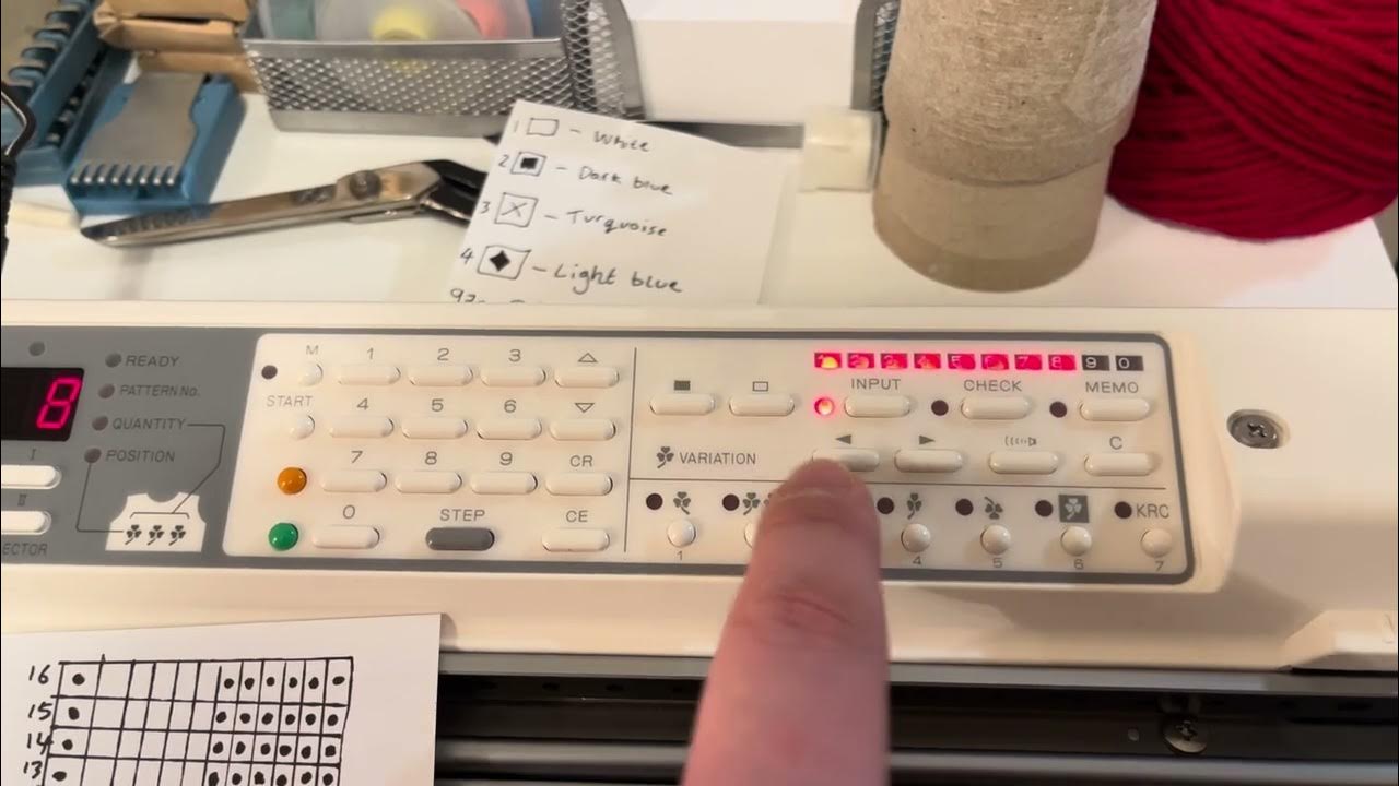 How To Make/Store/Delete Your Own Patterns & How To Use The Pattern ...