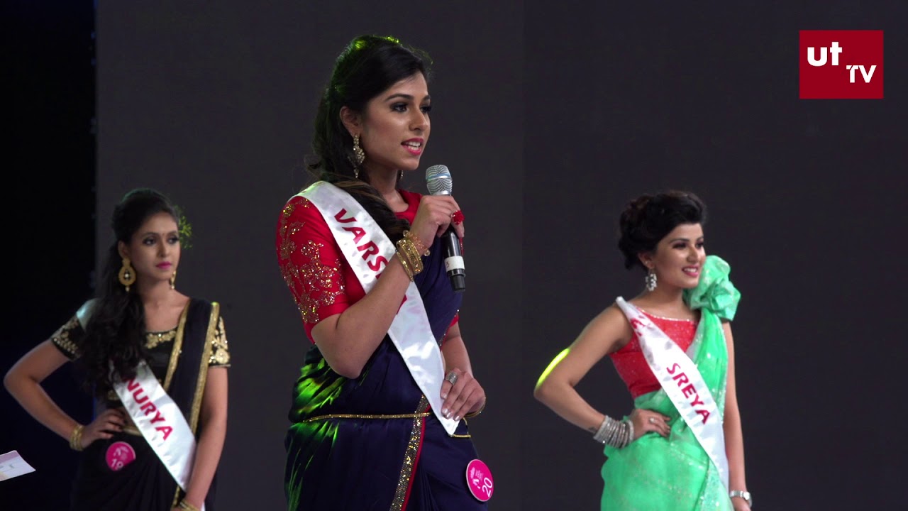 Miss South India 2018- Varsha Ashok Shetty Introduction - YouTube
