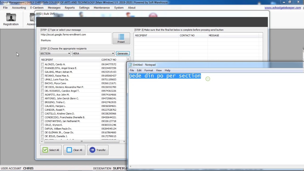SGK BULK SMS TUTORIAL - YouTube