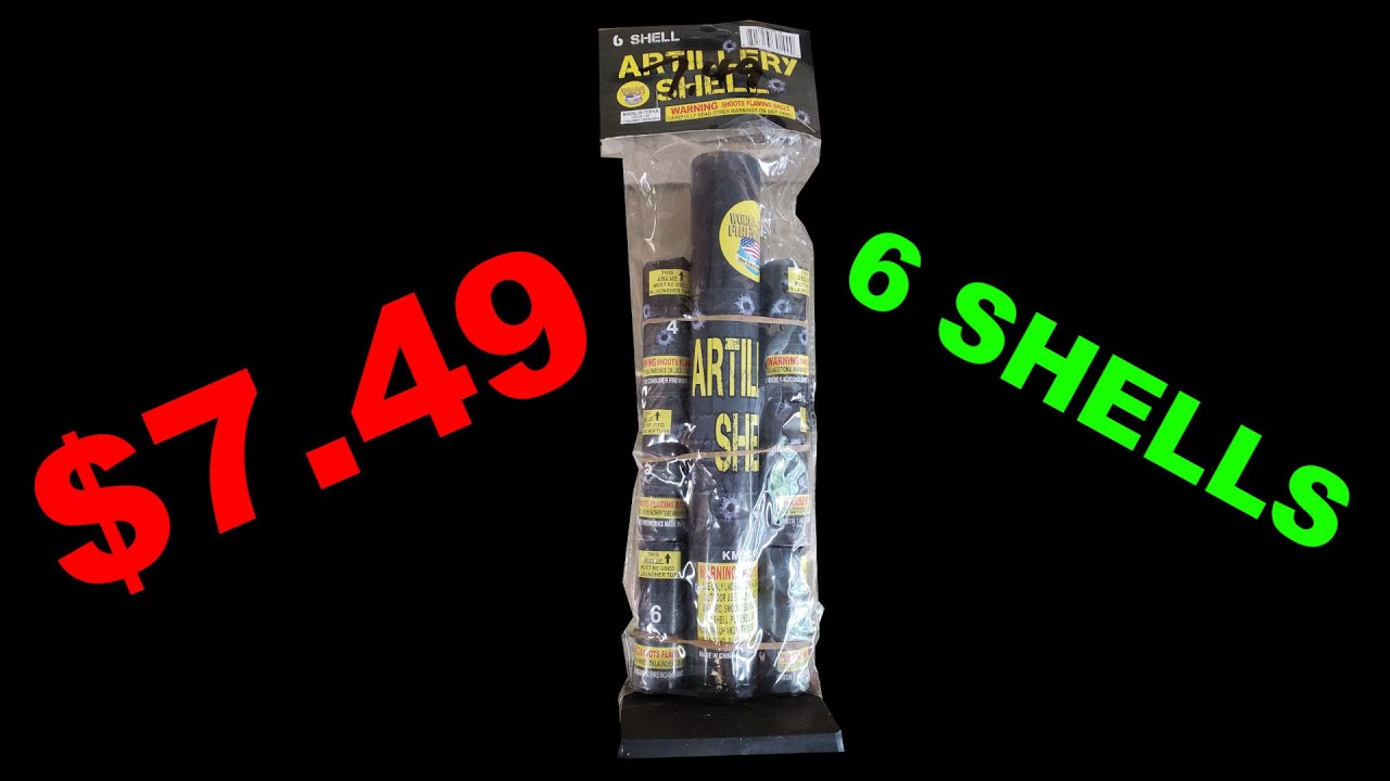 World Class Fireworks Bagged Artillery Shell - YouTube