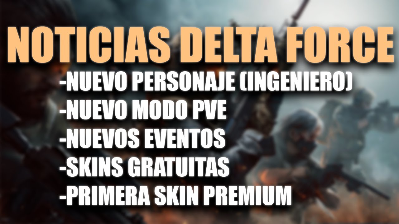 INFO Y HABILIDADES DEL NUEVO OPERADOR, NUEVO MODO PVE, NUEVOS EVENTOS ...