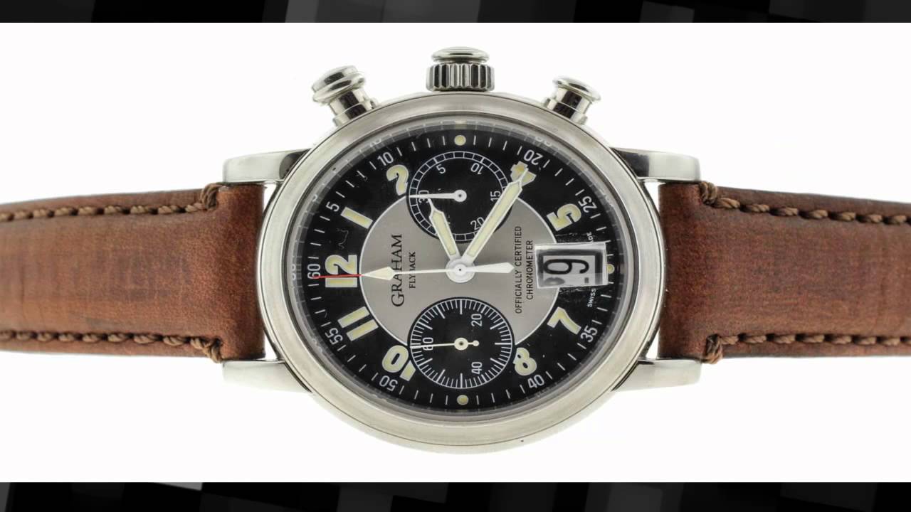 Graham Chronograph Flyback Automatic Watch - YouTube