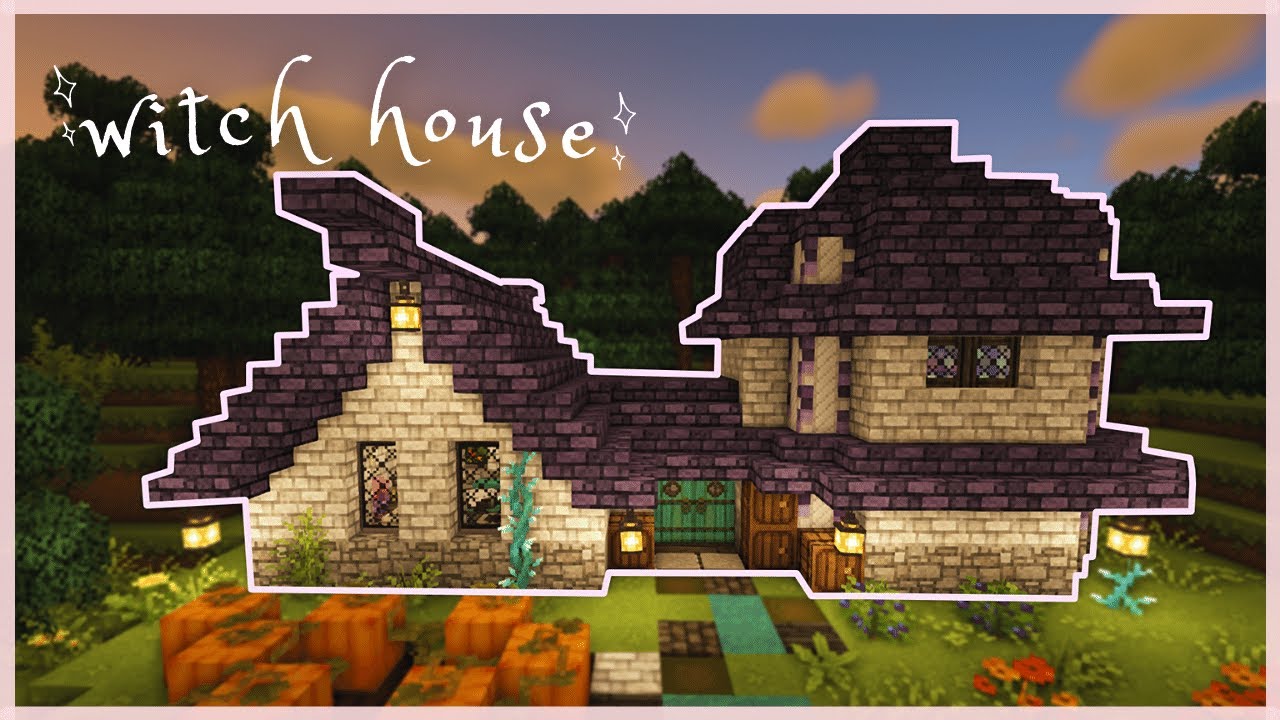Minecraft | Witch House Tutorial 🧙‍♀️ - YouTube