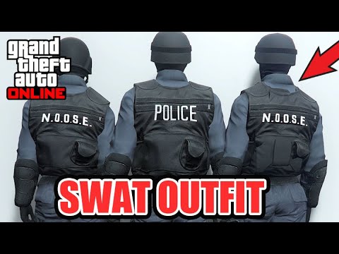 How To Get N.O.O.S.E SWAT Outfit In Gta 5 Online (XBOX /PSN) 1.59 ...