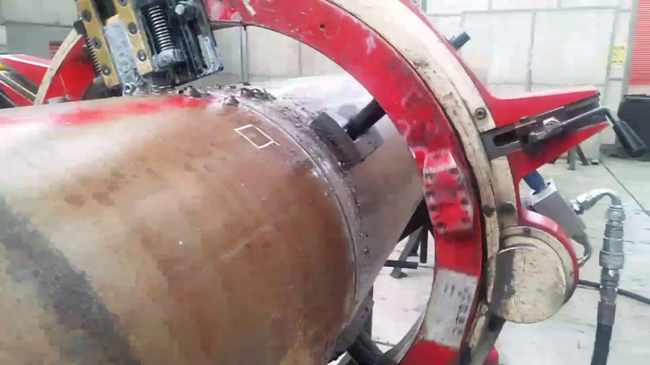 pipe cutting - YouTube
