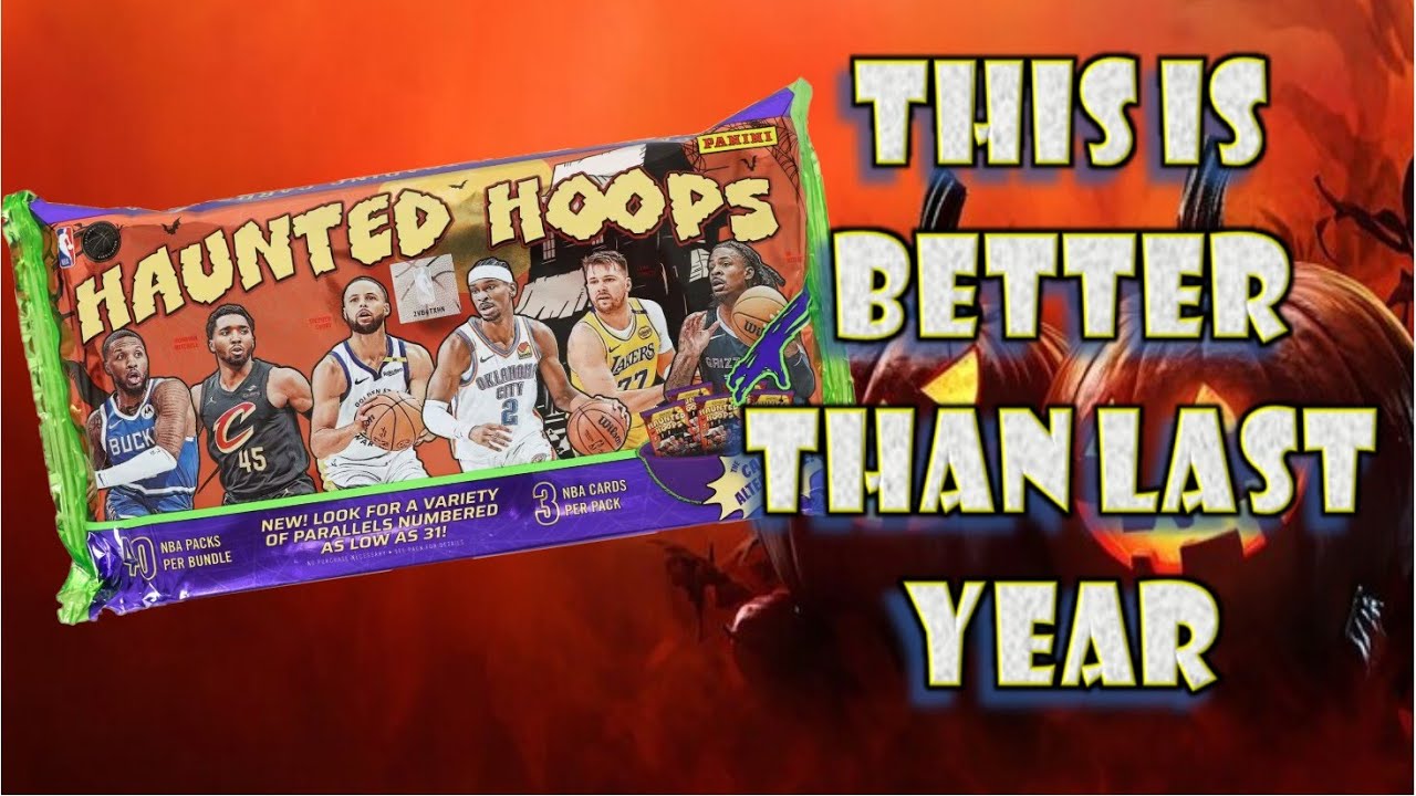 SPOOKY FIRST LOOK - 2024/25 Haunted Hoops Basketball | Better than ...