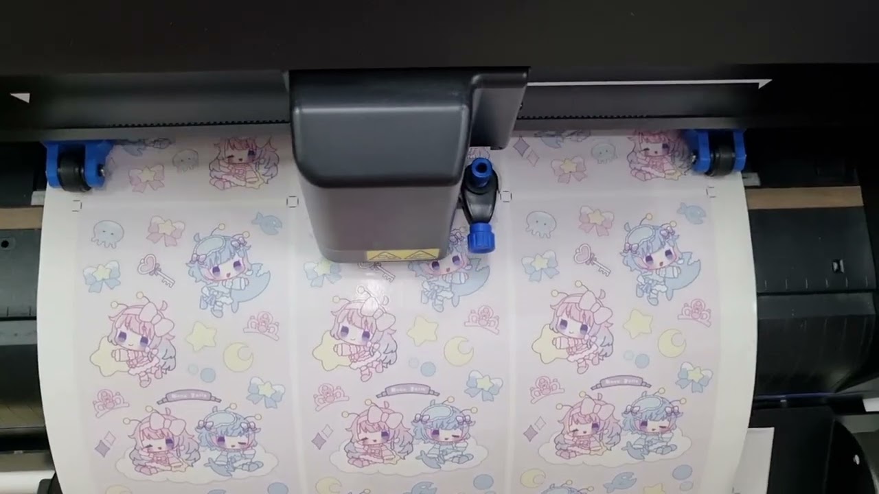 MULTIPLE DIE LINE STICKER (New Kiss Cut Machine S1D60) - Sticker ...