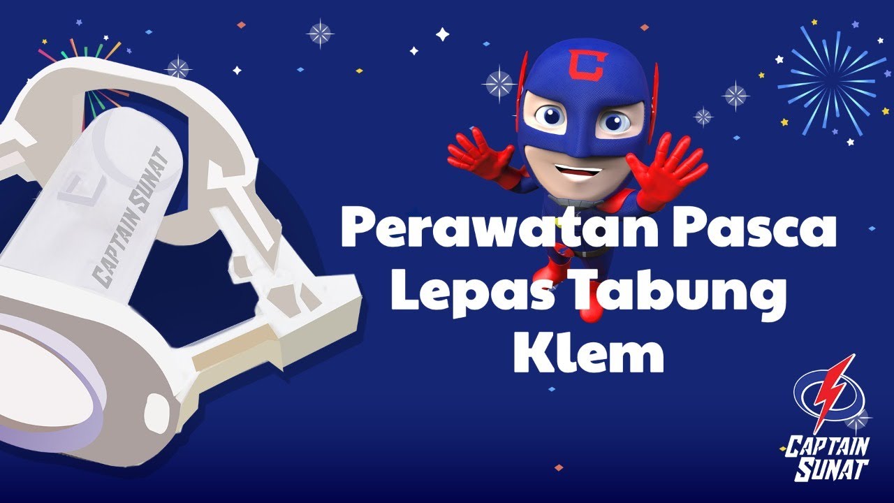 Perawatan Setelah Lepas Tabung Klamp / Sunat lebih cepat sembuh - YouTube